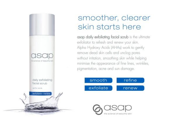 ASAP Daily Exfoliating Facial Scrub - Nirvana Store